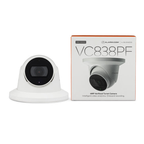 Alarm.com Pro Series Indoor/Outdoor 1080p PoE Varifocal Turret Camera ...