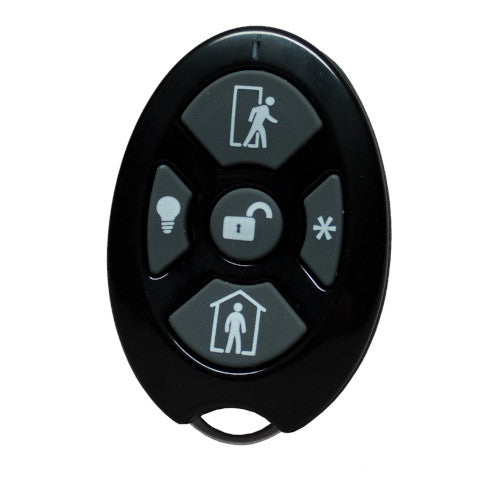 Alula Qolsys and GE Interlogix Compatible 5-Button KeyFob | Smart Home ...