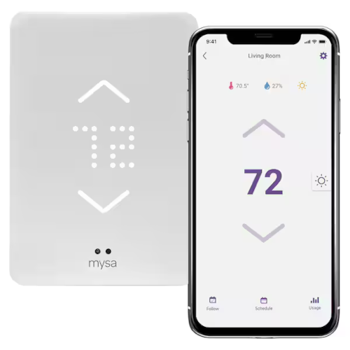 Mysa Smart Thermostat for Electric In-Floor Heaters | Smart Home Gadgets