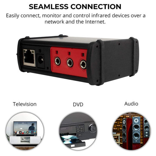Global Caché iTach IP2IR-P TCP/IP to IR Smart Controller with PoE ...