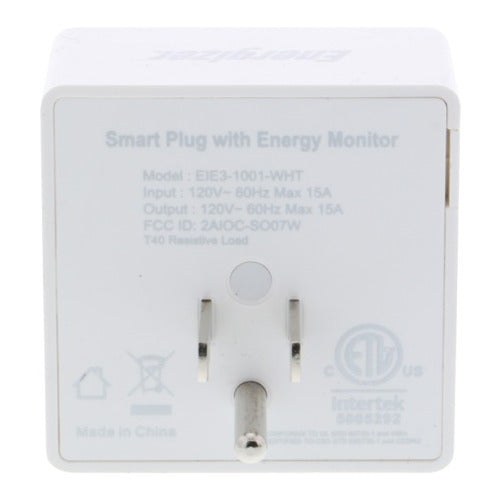 Energizer Connect Smart Plug with Energy Monitoring | Smart Home Gadgets