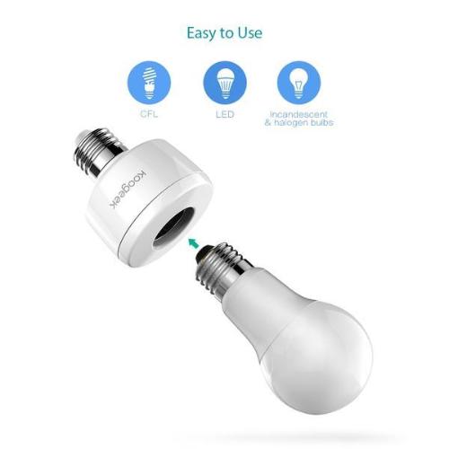 Smart Light Bulb Socket Adapter | Smart Home Gadgets